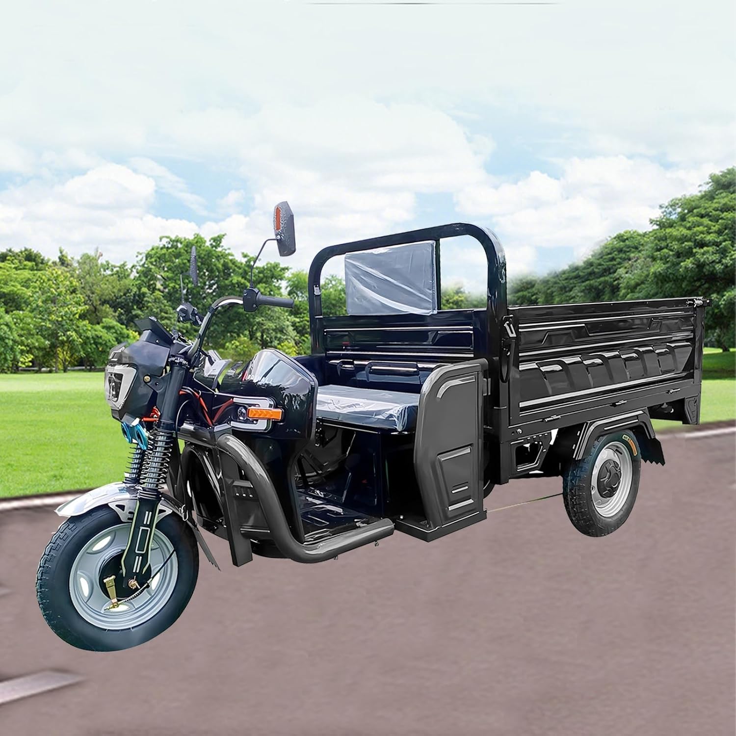 Amazon.com: Agricultural Tricycle, 1000W Differential Motor, Tipper ...