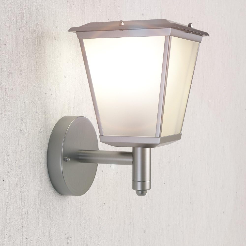 SolarCentre® Windsor Solar Powered Outdoor Garden Wall Light : Amazon ...