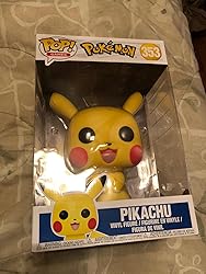 Amazon.com: Funko POP! Games: Pokemon - 10 Inch Pikachu - Collectable ...