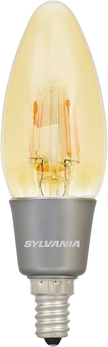 Sylvania 79538 Ultra LED B10 Vintage Light Bulb-40W Equivalent-2200K ...