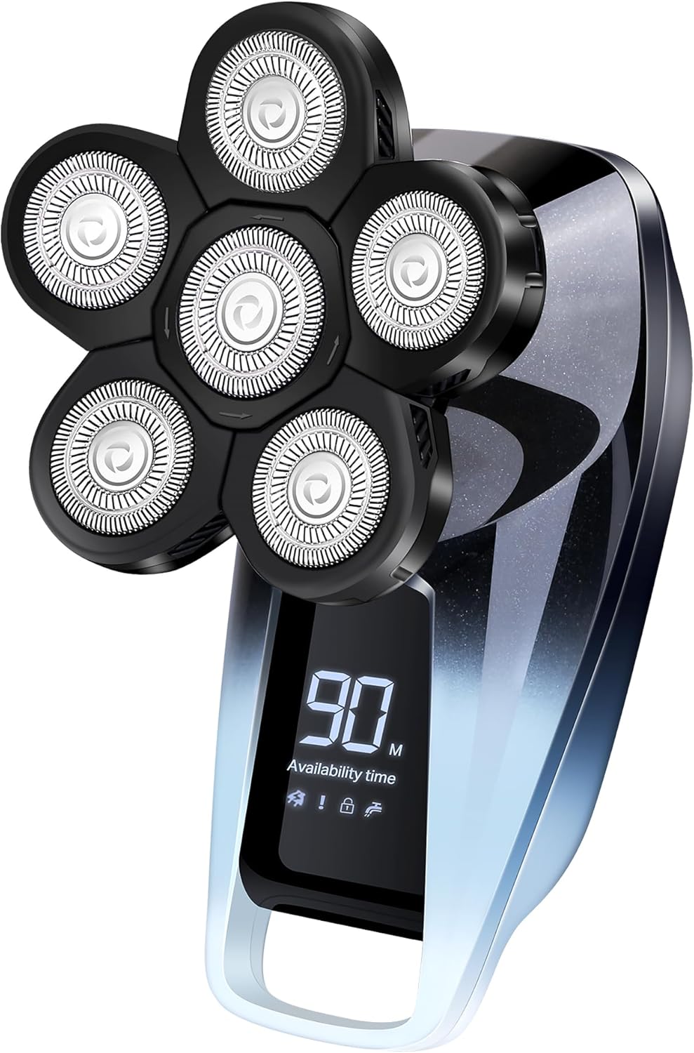 Amazon.com: 6 in 1 Electric Head Shaver for Men - Wet Dry Razor for ...