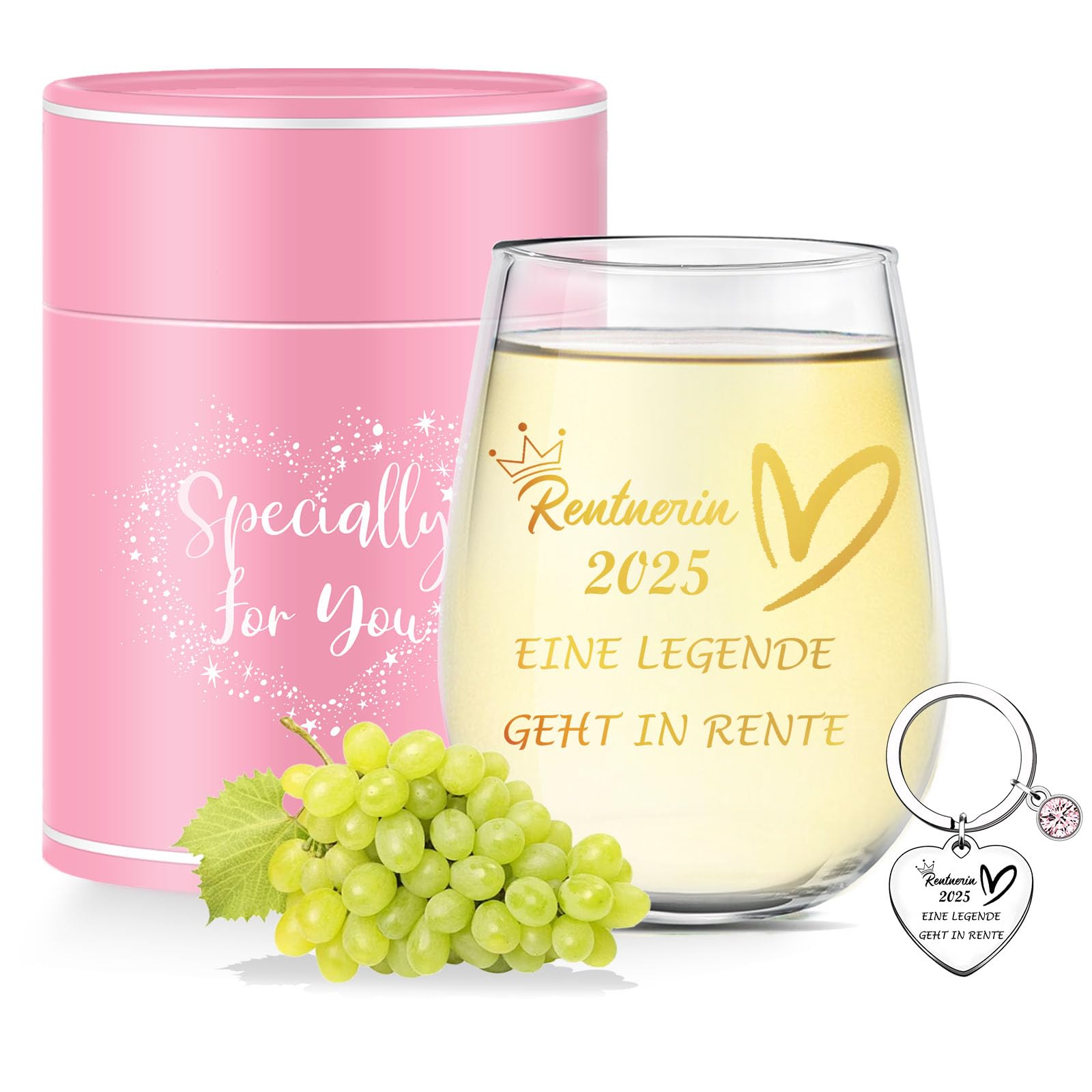 Rente Geschenke für Frauen 2025 Abschiedsgeschenk Kollegen Ruhestand ...