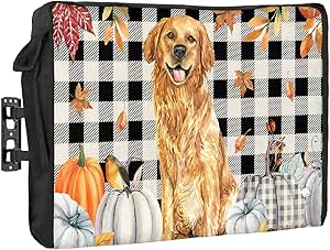 Amazon.com: Outdoor TV Cover - Thanksgiving Cute Dog Pumpkin Maple ...