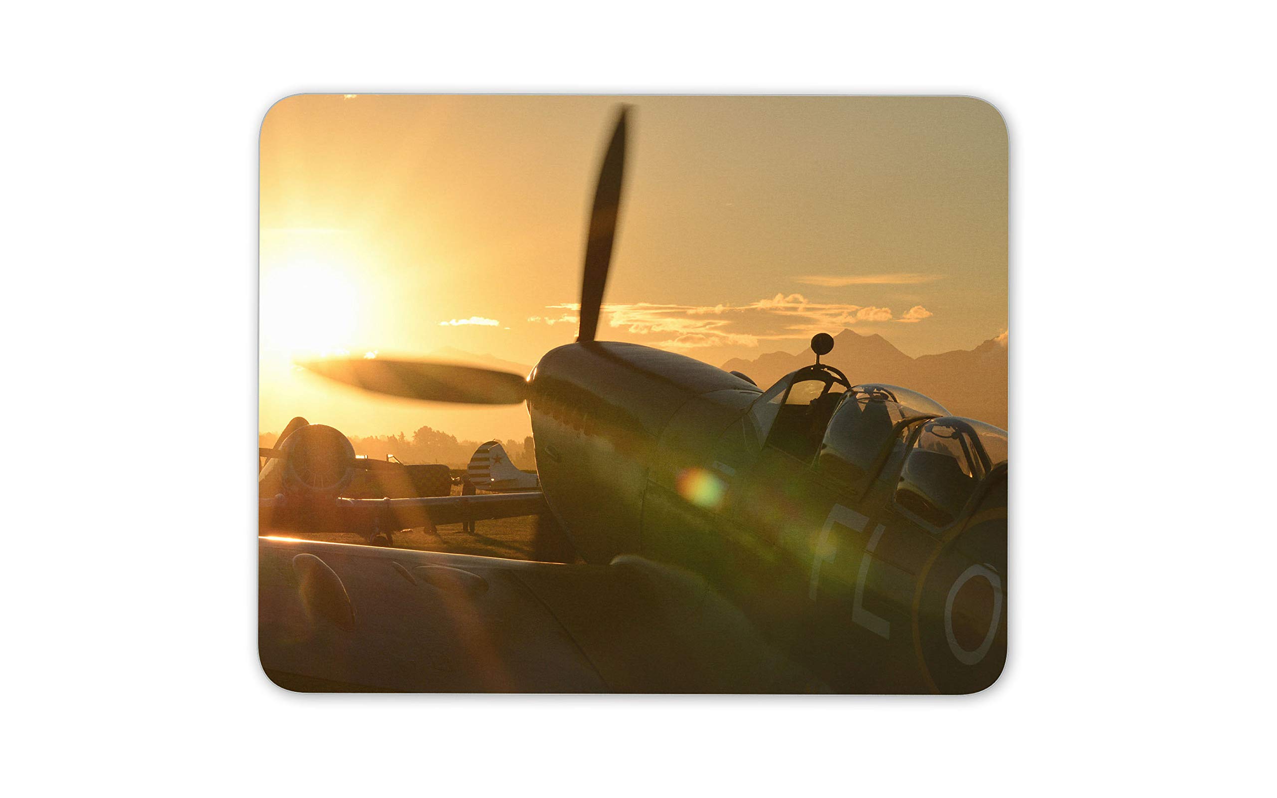 Super-Marine Spitfire RAF Battle Of Britain Mouse Mat Pad - Computer ...