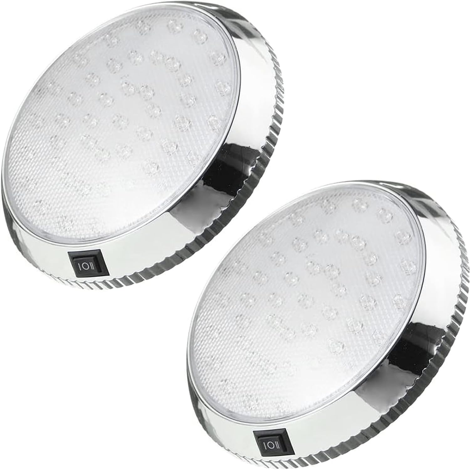 Amazon.com: Yaoliucp 12v Ceiling Light, 2PCS 46LED Rv Interior Lights ...
