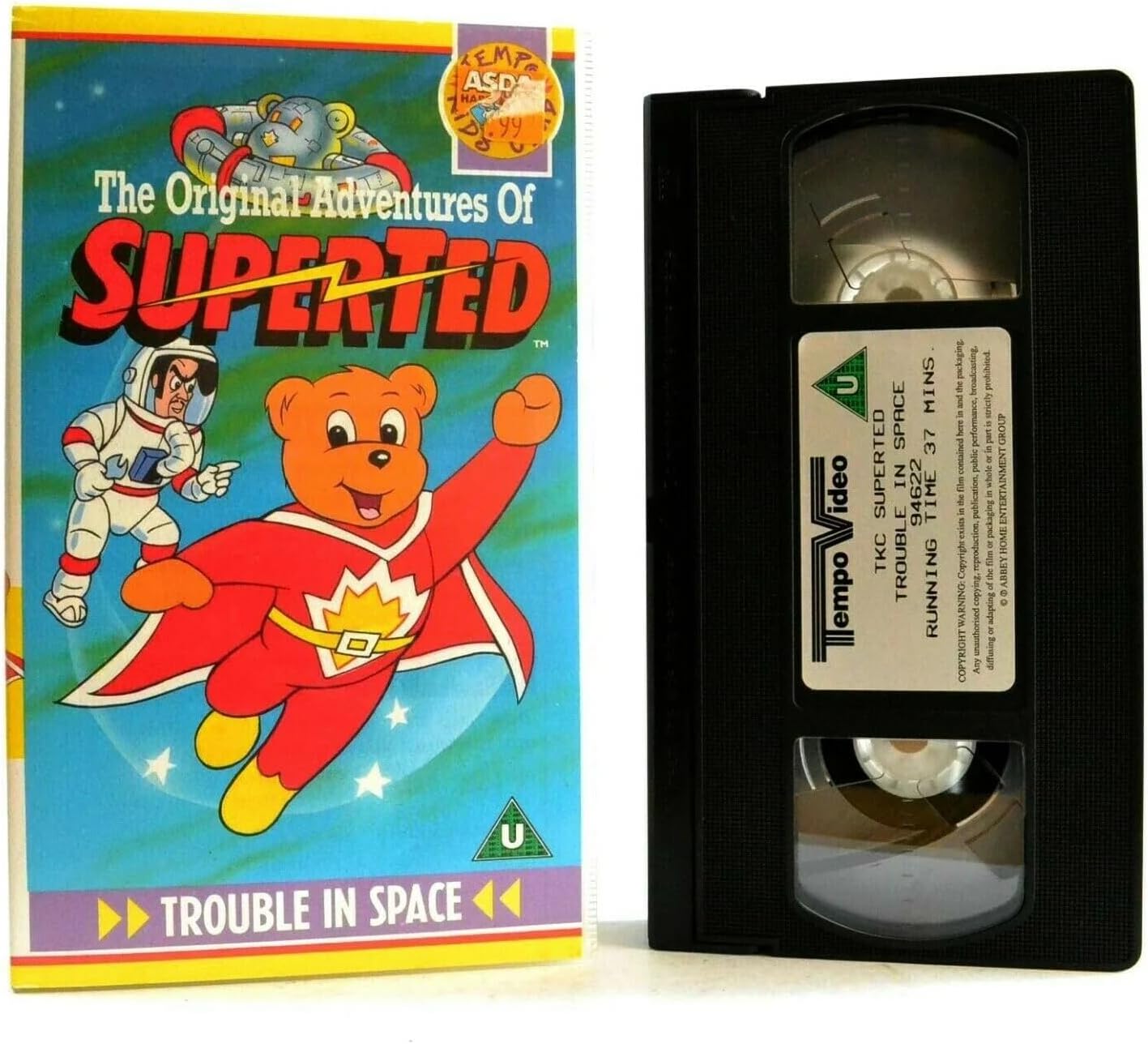 Amazon.co.jp: SuperTed [VHS] : DVD