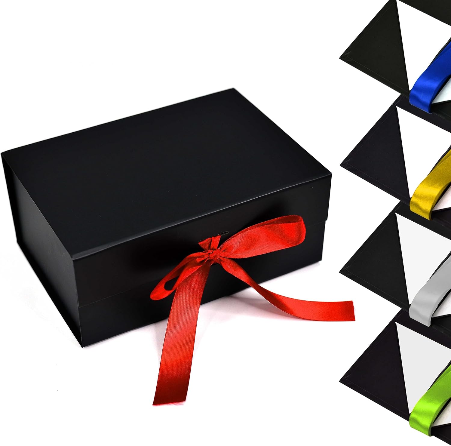 Amazon.com: BRB®- Black Foldable Gift Box Packaging (1 Pack) Decorative ...