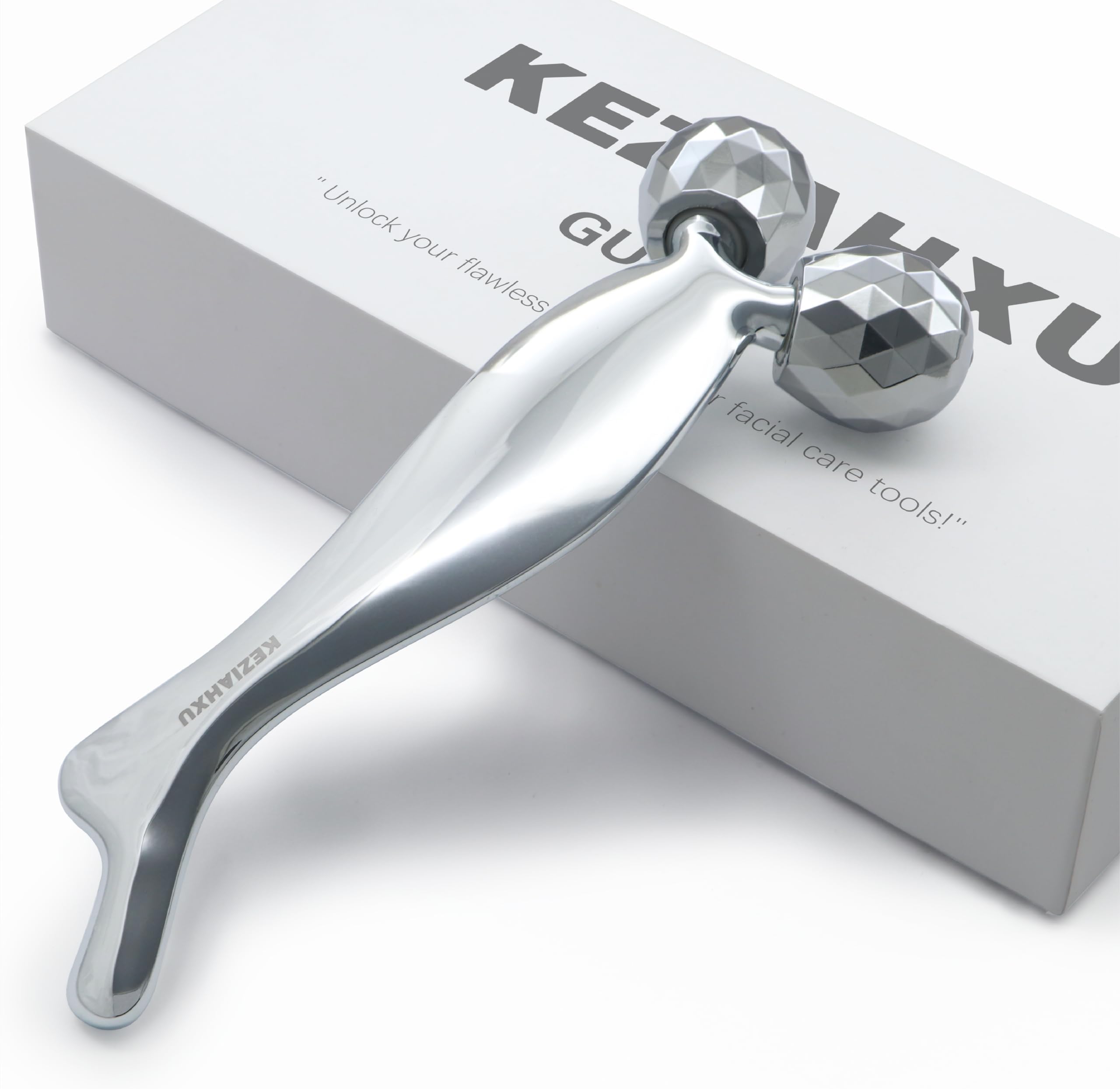 Amazon.com: 3D Metal Face Roller-Face Lift and V-Shaped, Face Massager ...