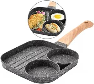 Amazon.com: WEBOL Omelette Pan for Induction Cooktop Egg Frying Pan,2 ...