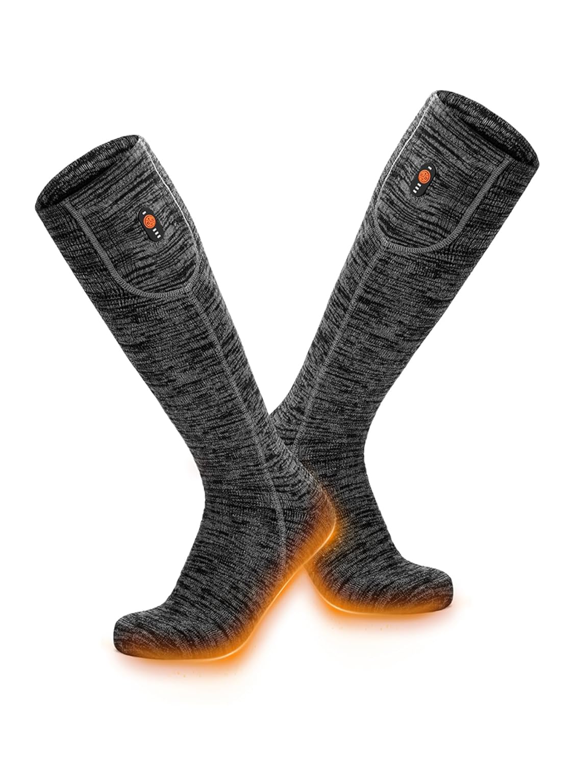 [All-New Upgraded] ORORO Heated Socks for Men Women, Rechargeable ...