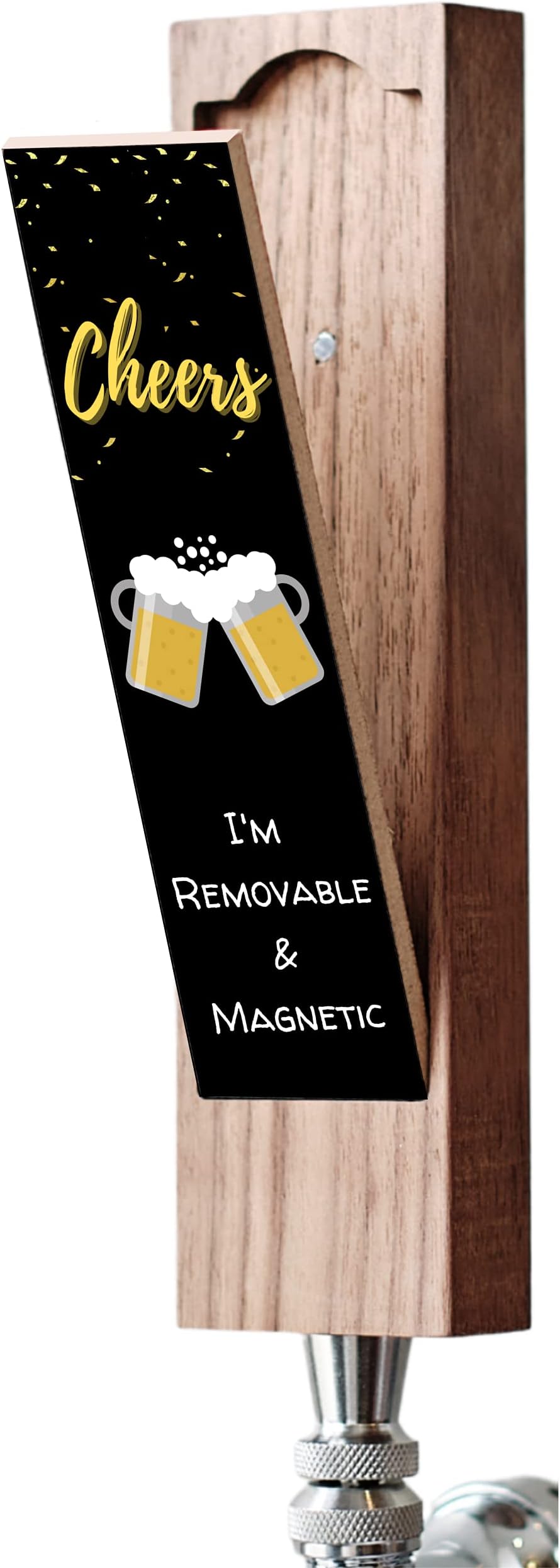 Amazon.com: Beer Tap Handle Set of 2 - Magnetic Chalkboard Beer Tap ...