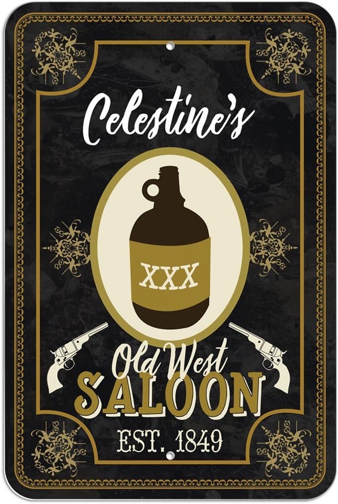 Amazon.com: GRAPHICS & MORE Welcome to Celestine's Old West Saloon ...