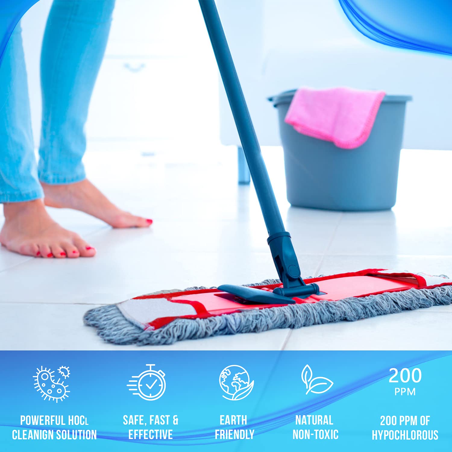 Pure & Clean Multi Surface Cleaner Hypochlorous Acid Cleaning Solution ...