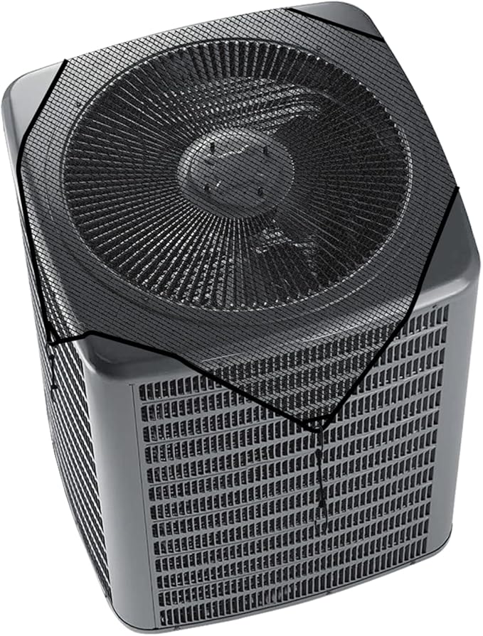 Amazon.com: ECOOPTS 32"x32" Air Conditioner Cover AC Unit Top Mesh ...