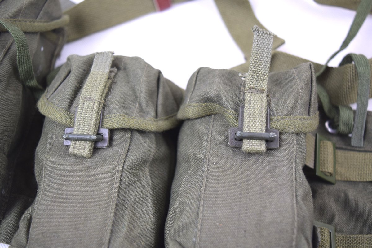 Surplus Vietnam War Chinese 7.62mm Type 63 SKS Chest-rig Bandolier Mag ...