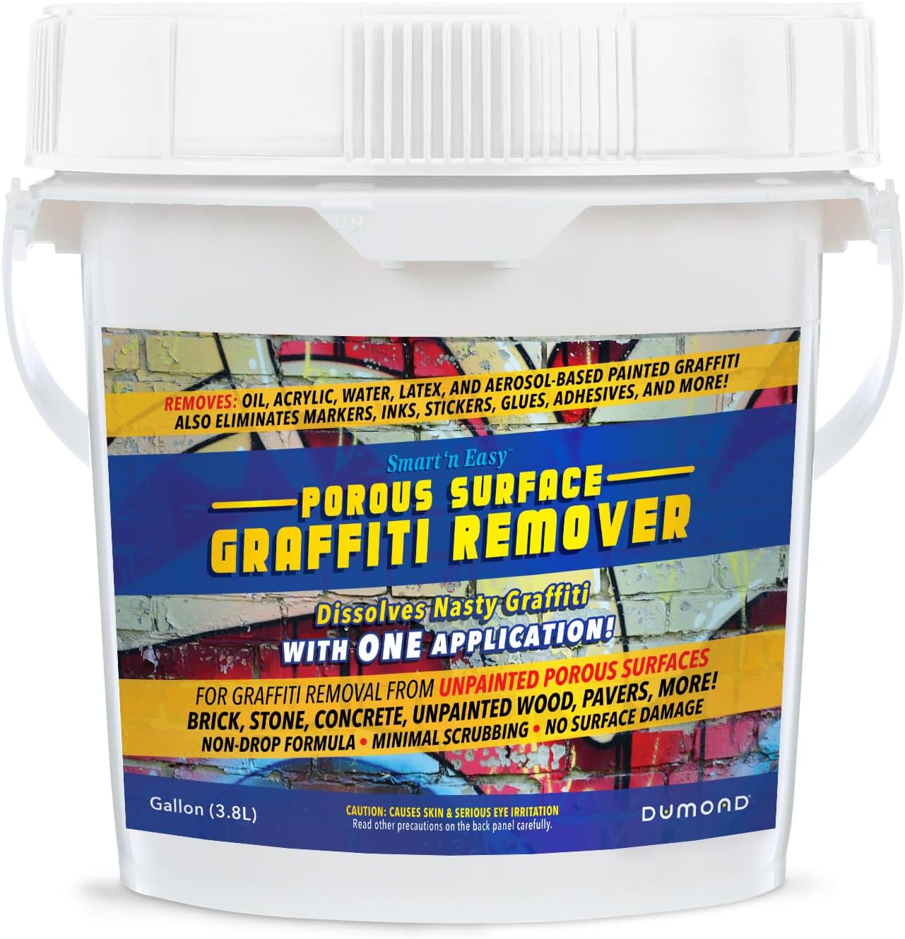 Amazon.com: Smart 'n Easy Porous Surface Graffiti Remover - Eliminates ...