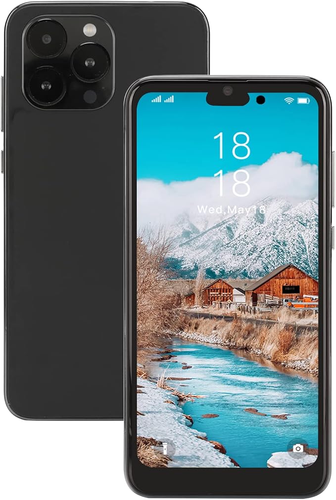 Asixxsix I14 Pro MAX, 6.3 Pulgadas 4G Dual SIM Android 12 Smartphone ...