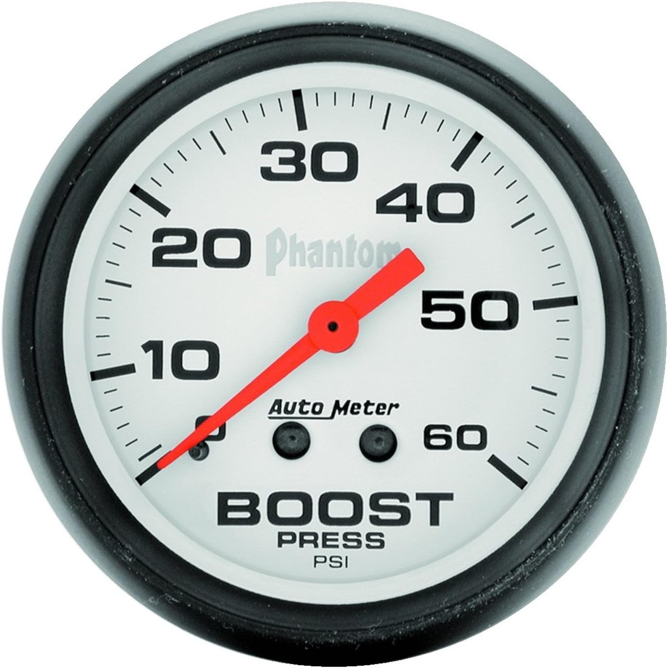 Amazon.com: Auto Meter 5705 Phantom Mechanical Boost Gauge , 2.3125 in ...