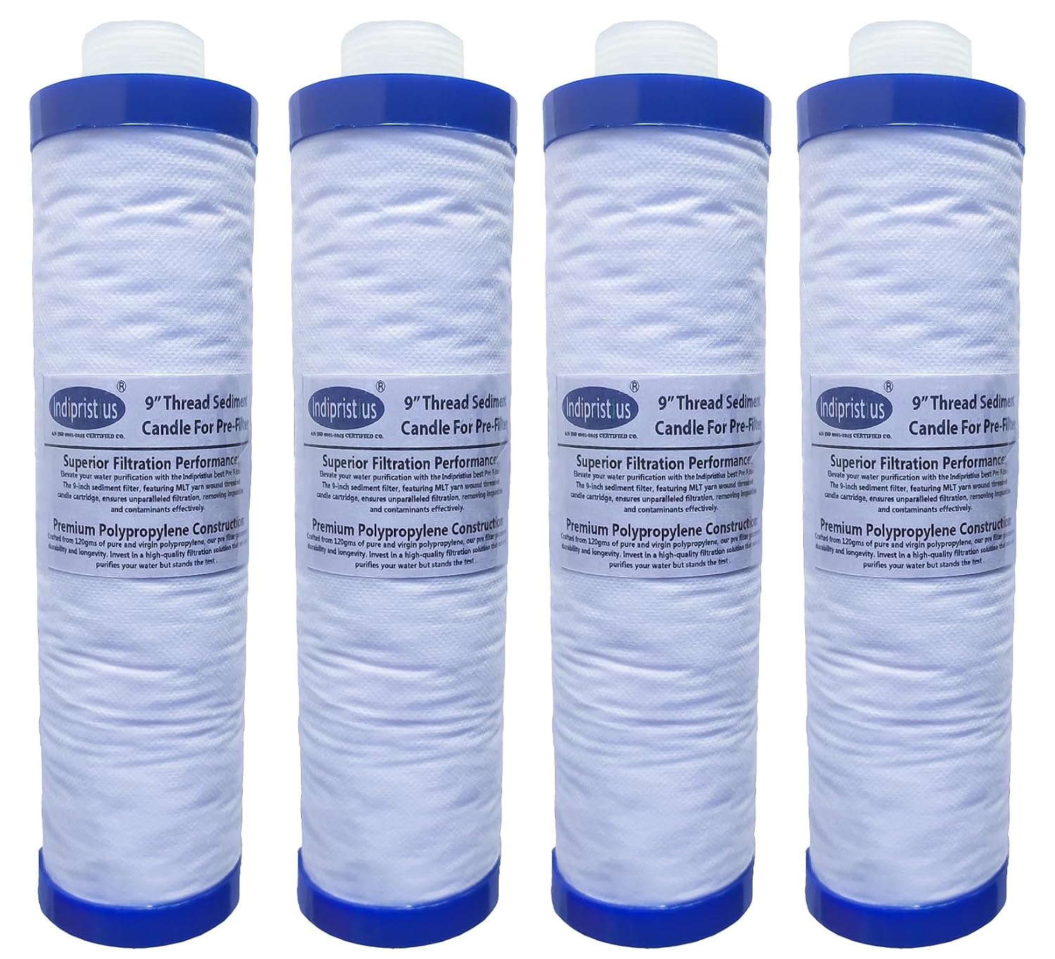 Indipristius Pre Filter for Water Purifier, 9 inch Sediment Filter ...