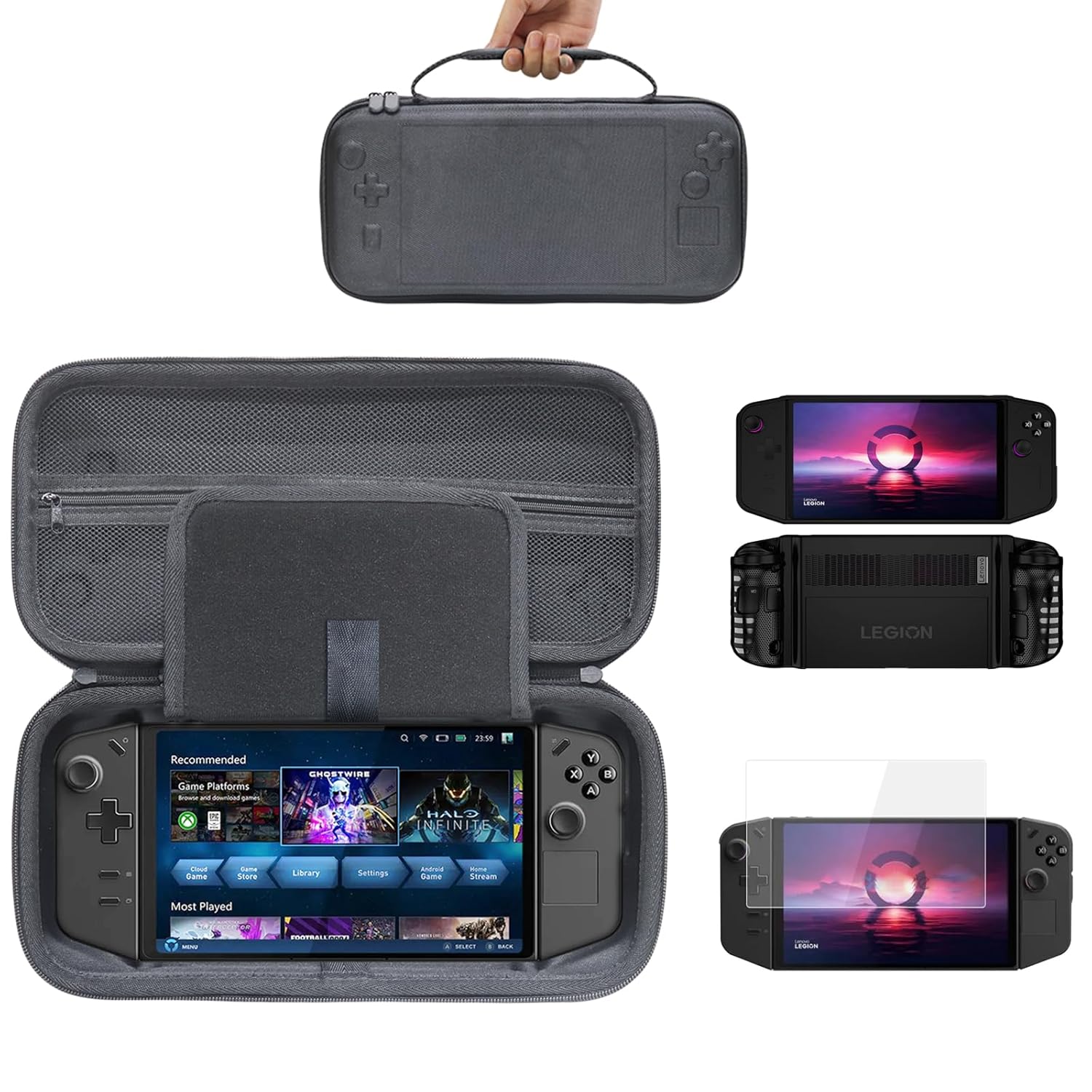 Amazon.com: TGDPLUE Carry Case Kit Compatible with Lenovo Legion Go ...
