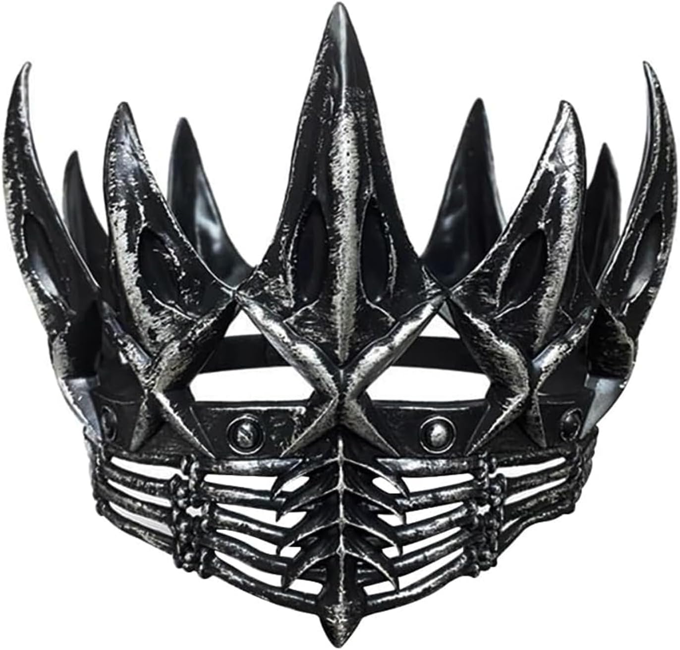 Amazon.com : KIPETTO Halloween Crow Crown Gothic Crown Headpiece Evil ...
