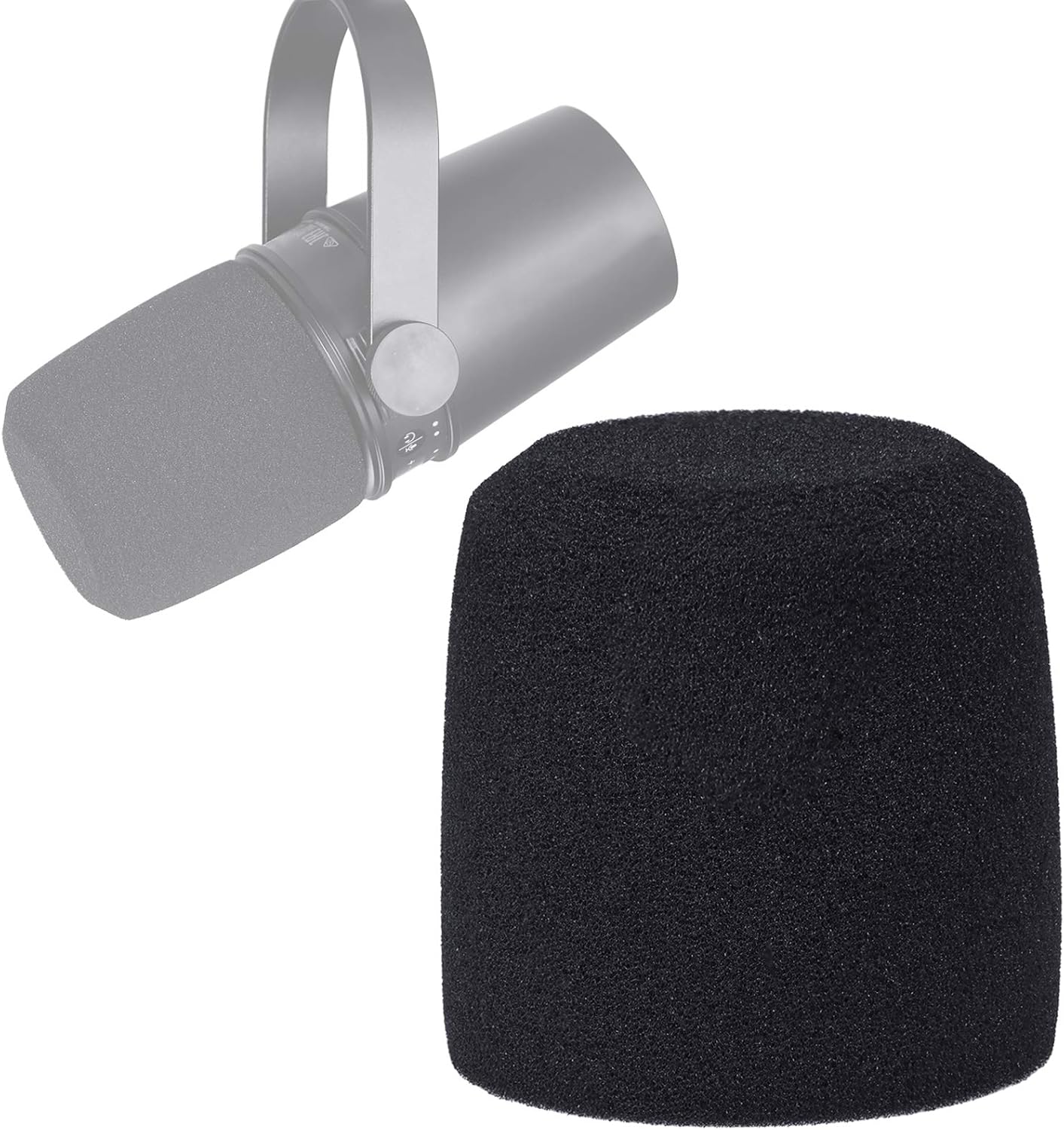 Amazon.com: SUNMON Shure MV7 Pop Filter Foam Cover - Professional Mic ...