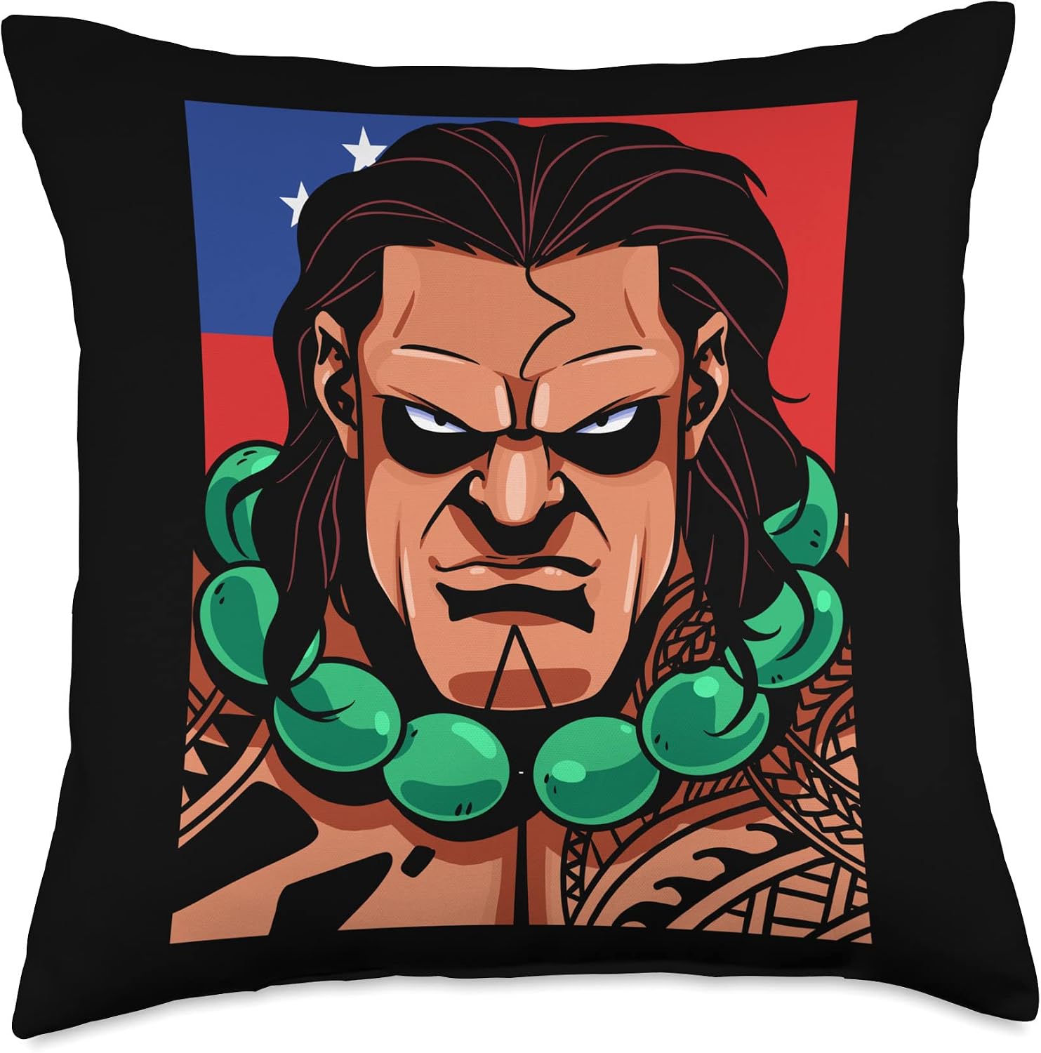 Amazon.com: Samoan Pride Polynesian Haka Samoa Gift Samoa Flag Samoan ...