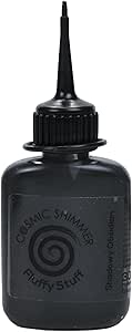Amazon.com: Cosmic Shimmer Fluffy Stuff-Shadowy Obsidian, 30ml, Black