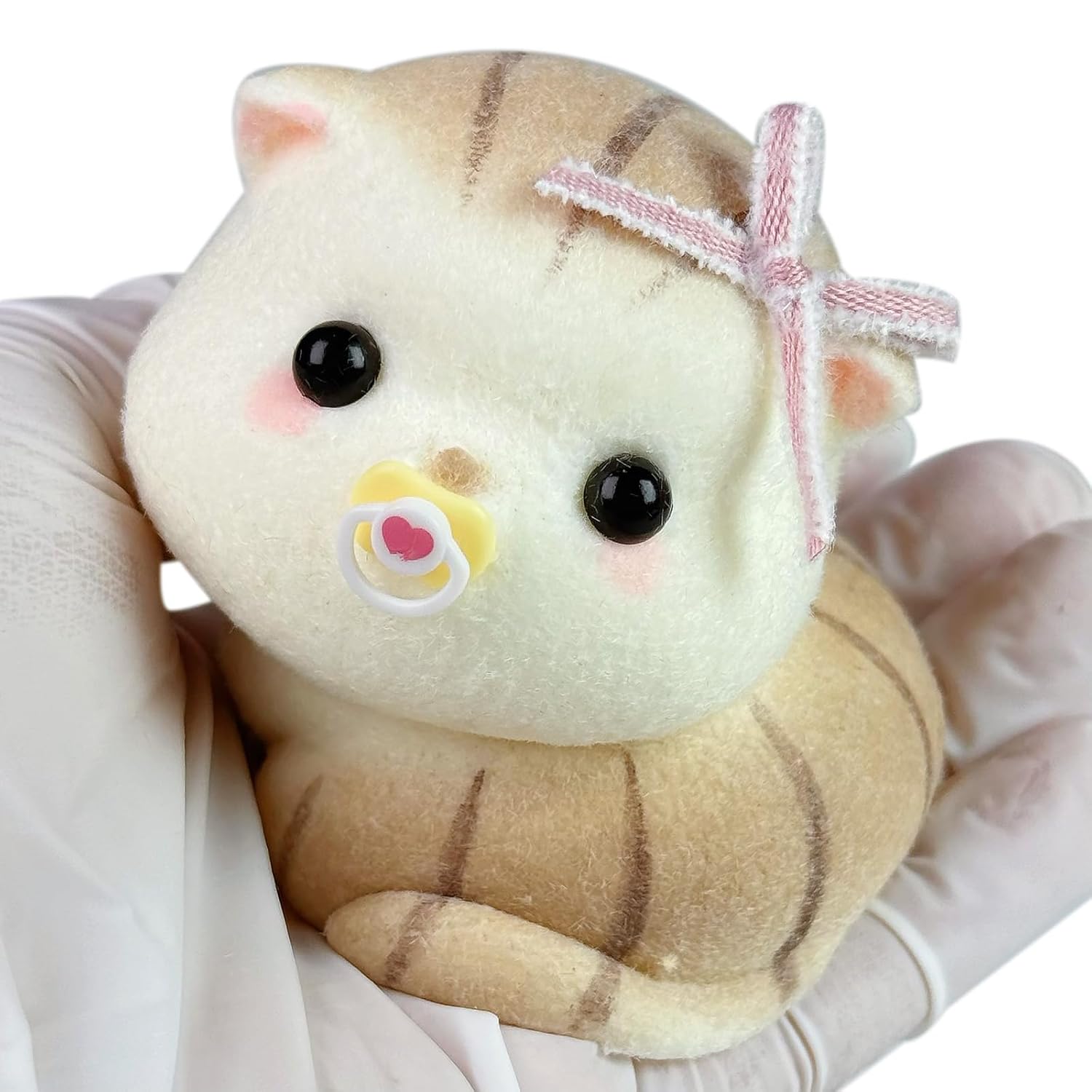 Amazon.com: Handmade Taba Squishy Cat Baby Toy - Realistic Silicone ...