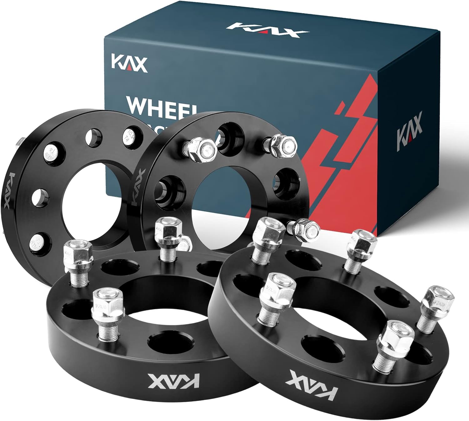 Amazon.com: KAX 5x5 to 5x5.5 Wheel Adapter Change Size, 1.25 Inch 5 ...