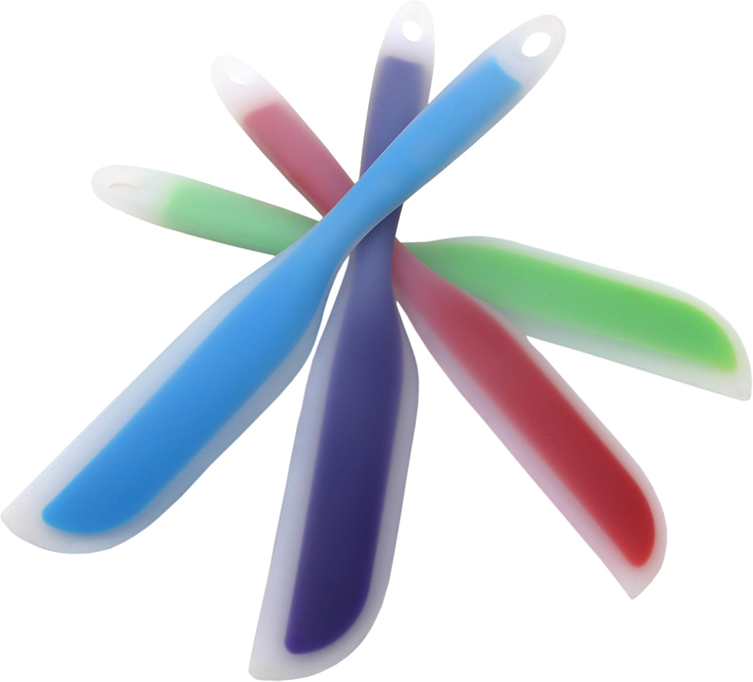 Amazon.com: Nonstick Silicone Knife Shaped Flexible Kitchen Spatula ...