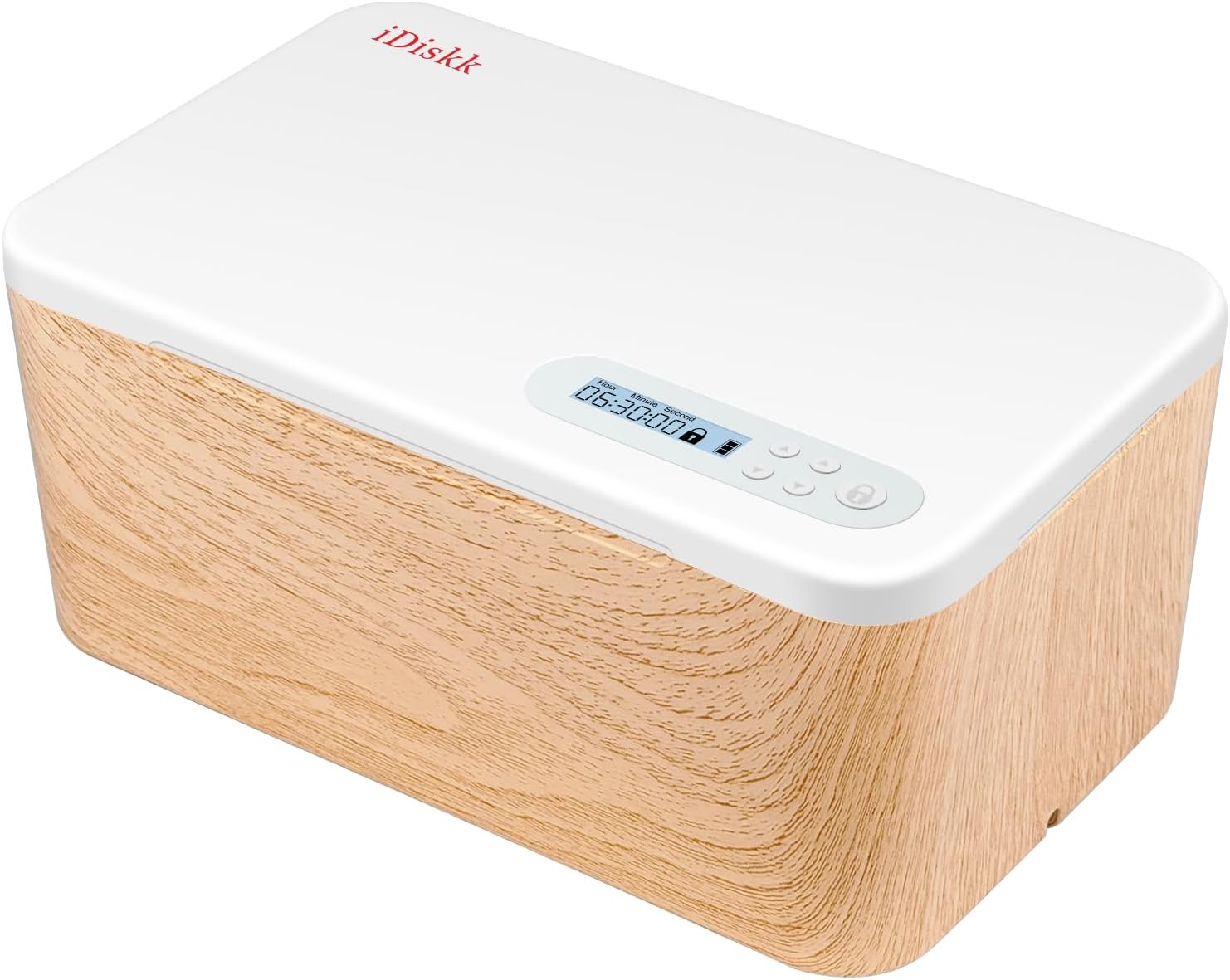 iDiskk Safe Timed Lock Box, Phone Lock Box with Timer Unplug from ...