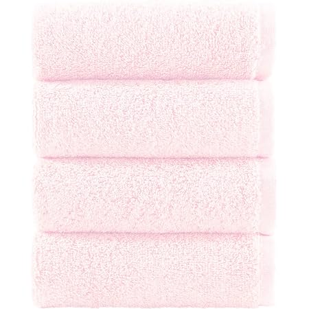 4 X Luxury Face Cloths -600 GSM- Premium Egyptian Cotton Flannel Wash ...