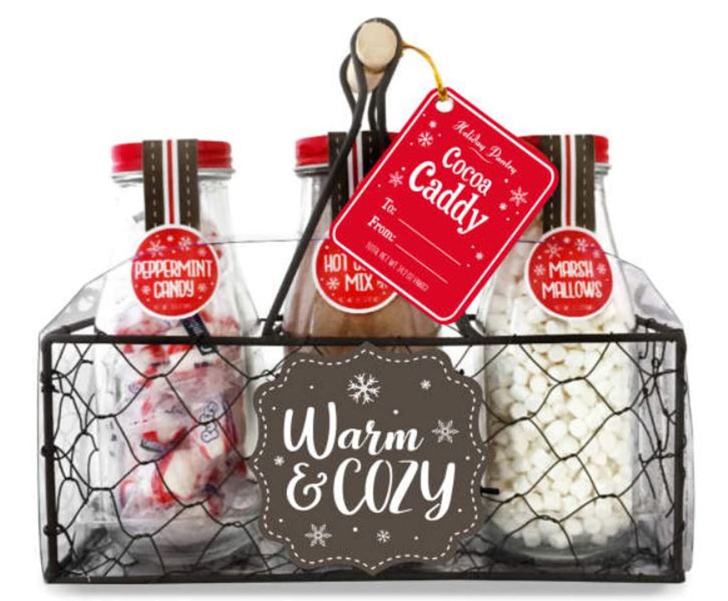 Amazon.com : Hot Chocolate Holiday Cocoa Gift Set! Includes Peppermint ...