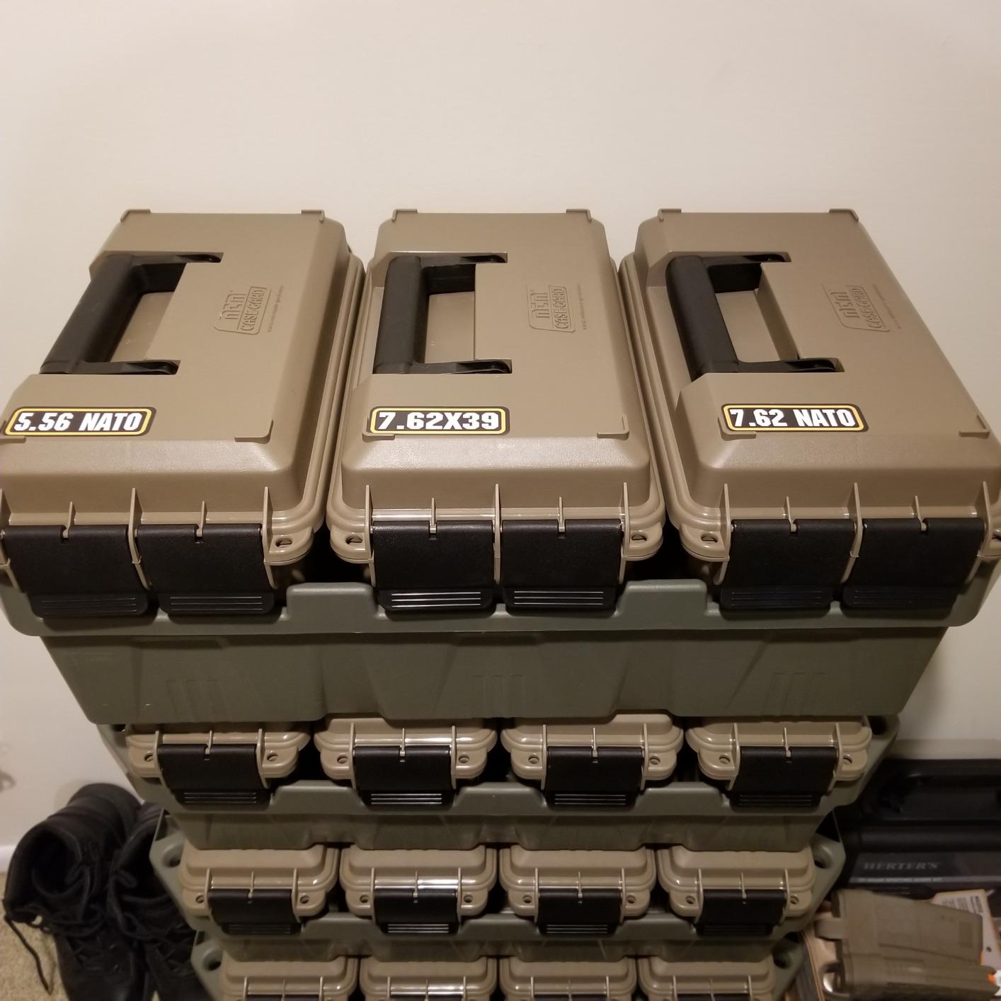 Amazon.com: AZ House of Graphics 45 ACP Ammo Can Stickers, Waterproof ...