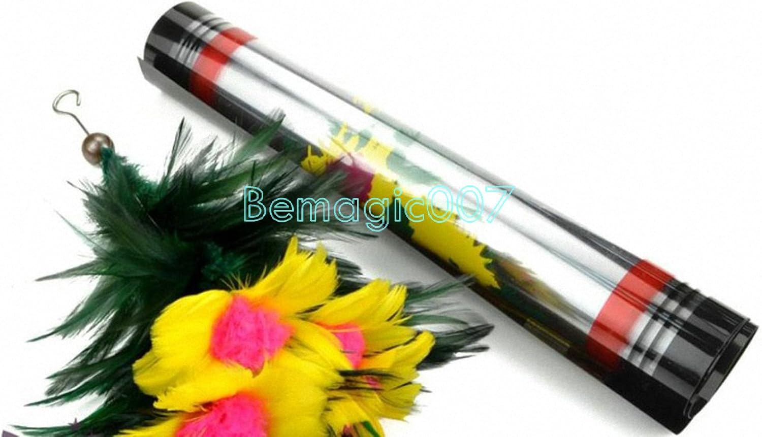 Amazon.com: Stage Magic Tricks Crystal Flash Flower - Feather : Toys ...