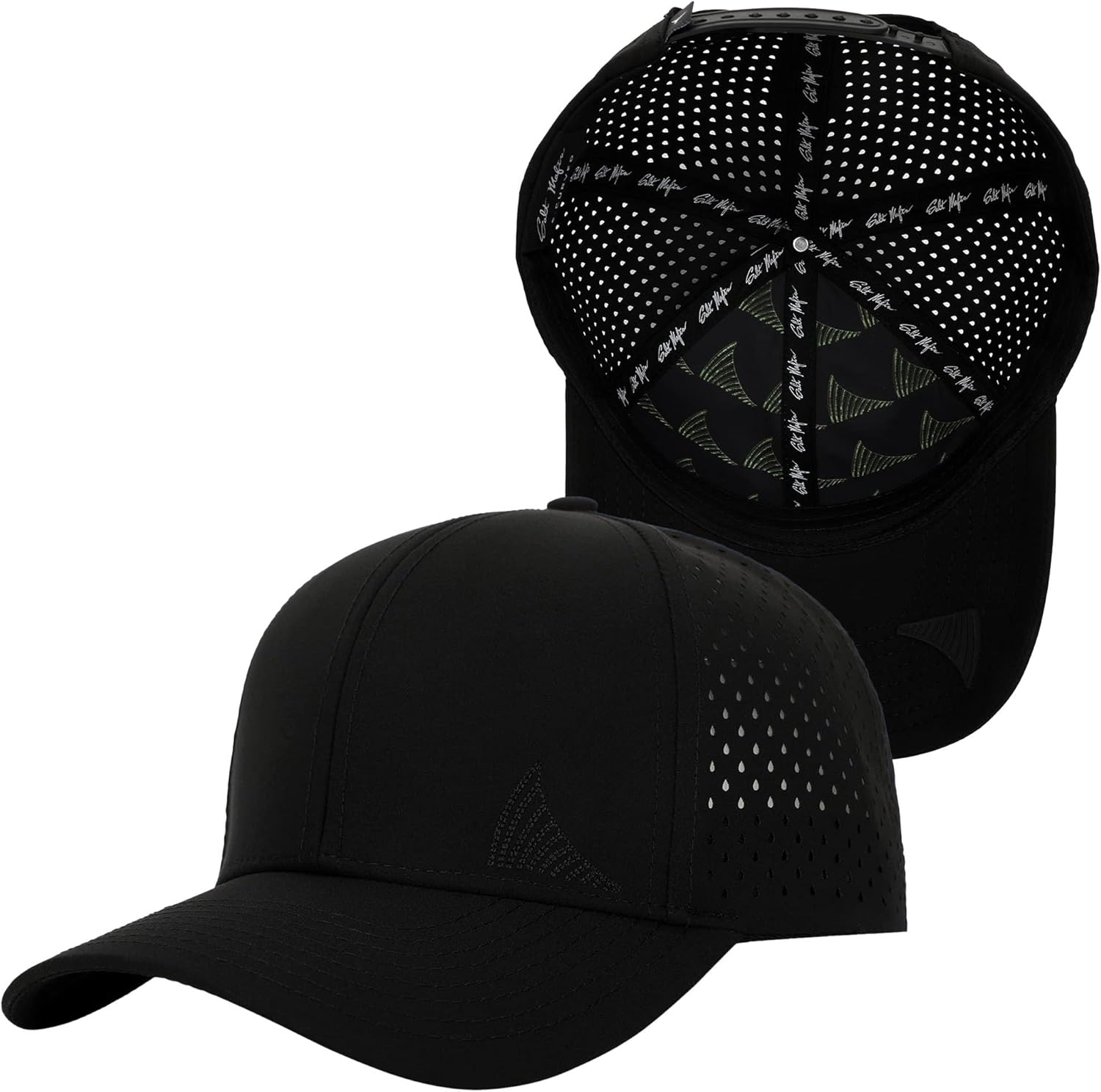 Salt Mafia Hats for Men - Waterproof Hats, 6 Panel Hat Curve Brim Snap ...