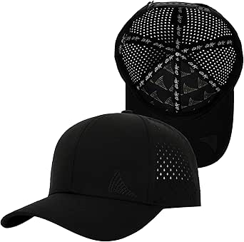 Salt Mafia Hats for Men - Waterproof Hats, 6 Panel Hat Curve Brim Snap ...