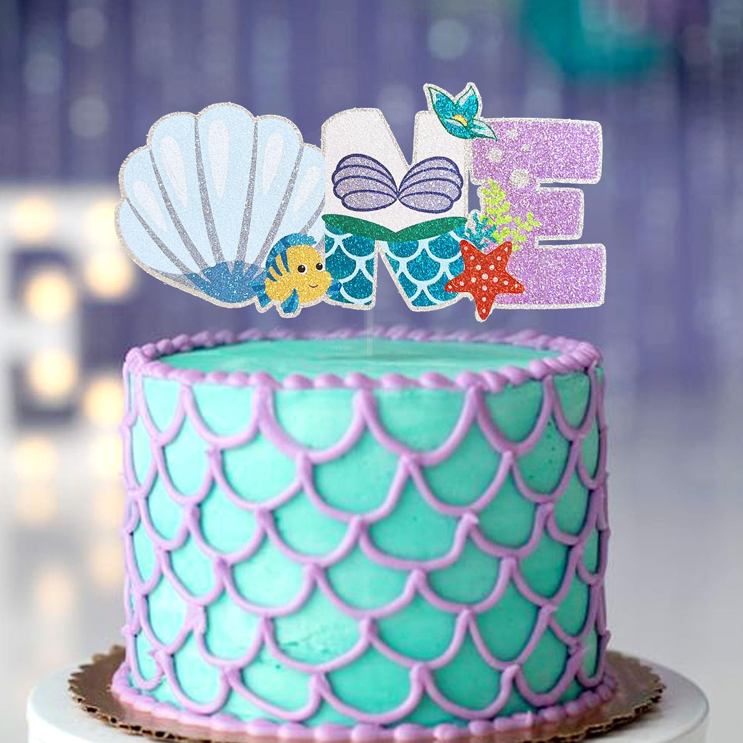 Snapklik.com : Princess Ariel One Cake Topper