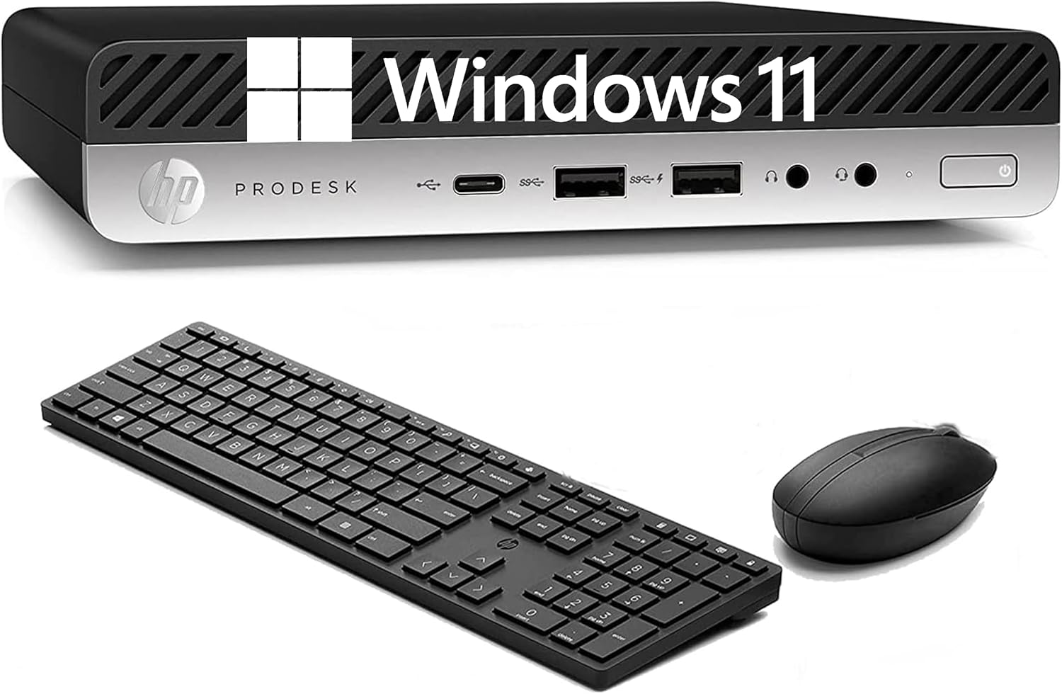 Amazon.com: HP Mini PC Desktop ProDesk 400 G3 Win11, Micro Computer ...
