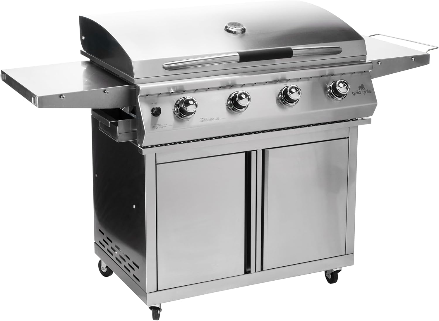 Amazon.com: GRILLA Primate Gas Grill & Griddle with Clearview Grease ...