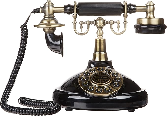 Amazon.com: Design Toscano Antique Brittany Neophone 1929 Rotary Corded ...