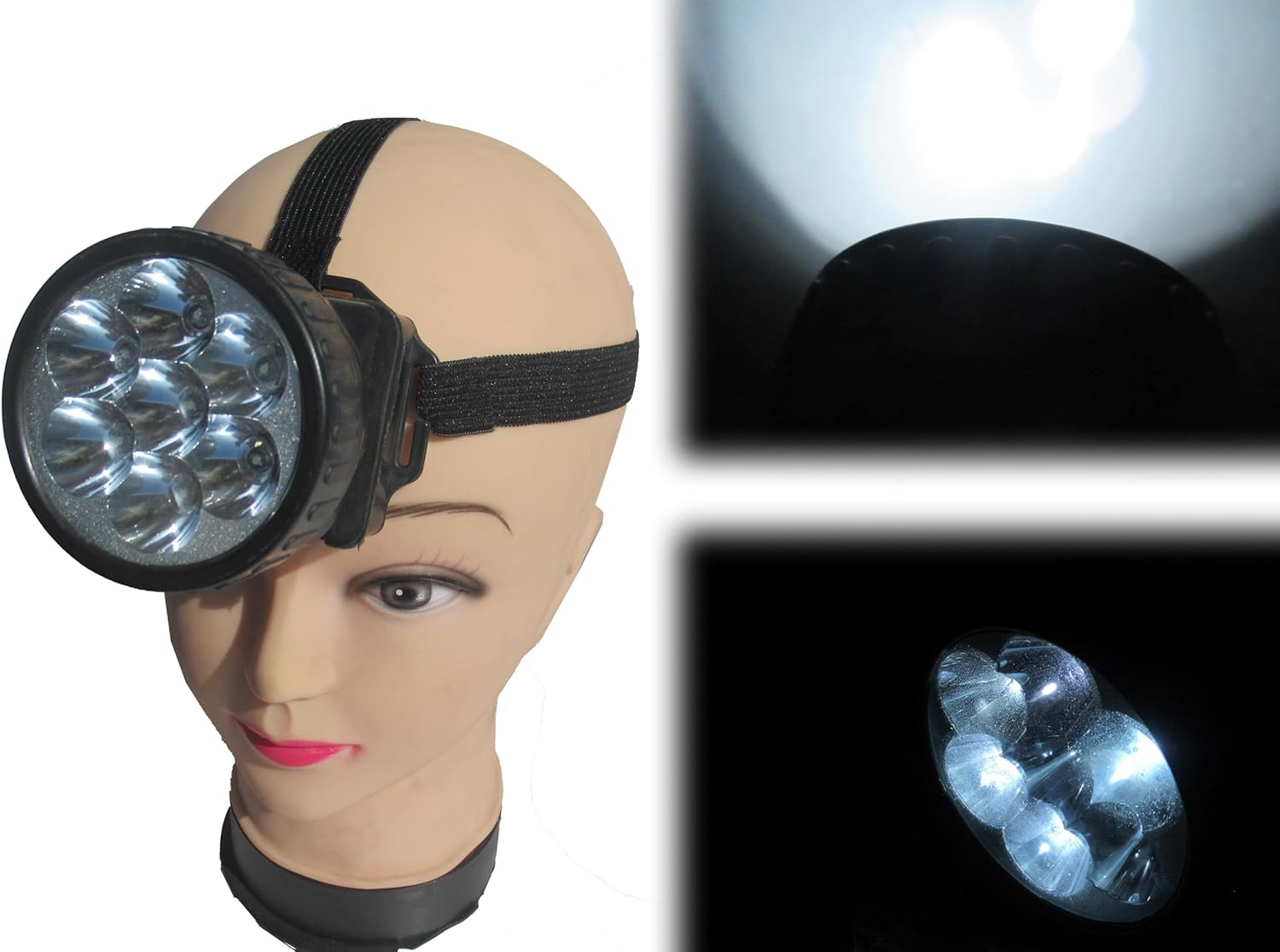 Familymaid LED Headlamp, 7 Bulbs, for Construction, Metalworking ...