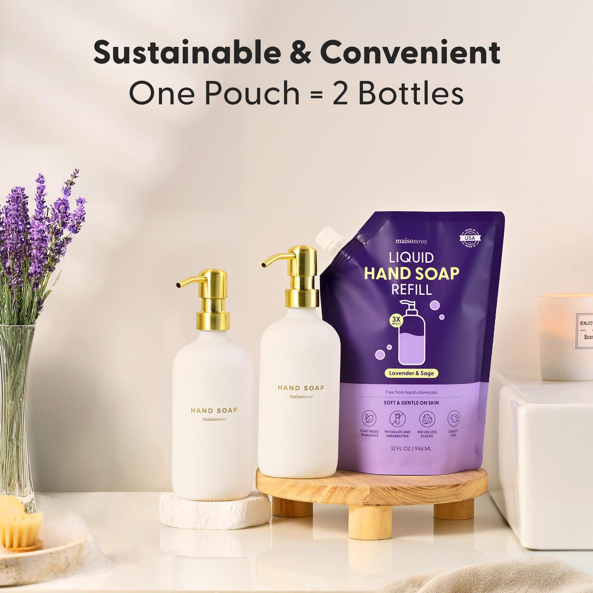 Snapklik.com : Hand Soap Refills - Made In USA - Gentle Non Toxic ...