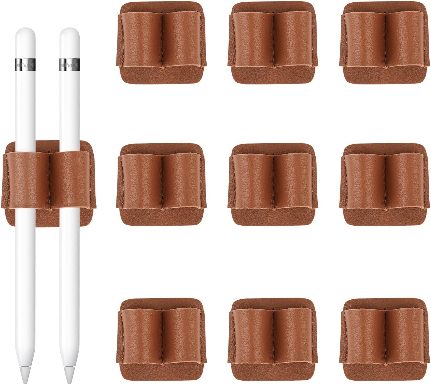 Amazon.com : 10Pcs Pen Loop Holder, Self Adhesive Pen Holder Pencil ...