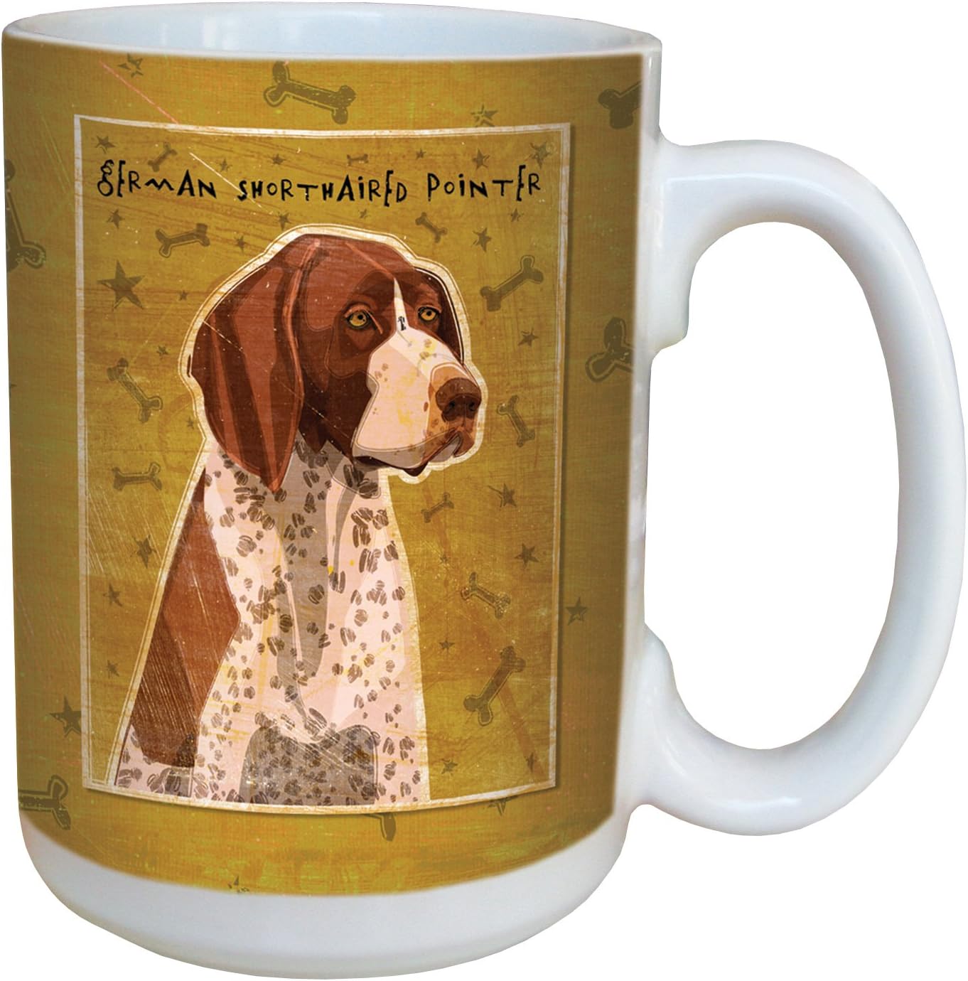 Amazon.com: Tree-Free Greetings sg44023 German Shorthaired Pointer by ...