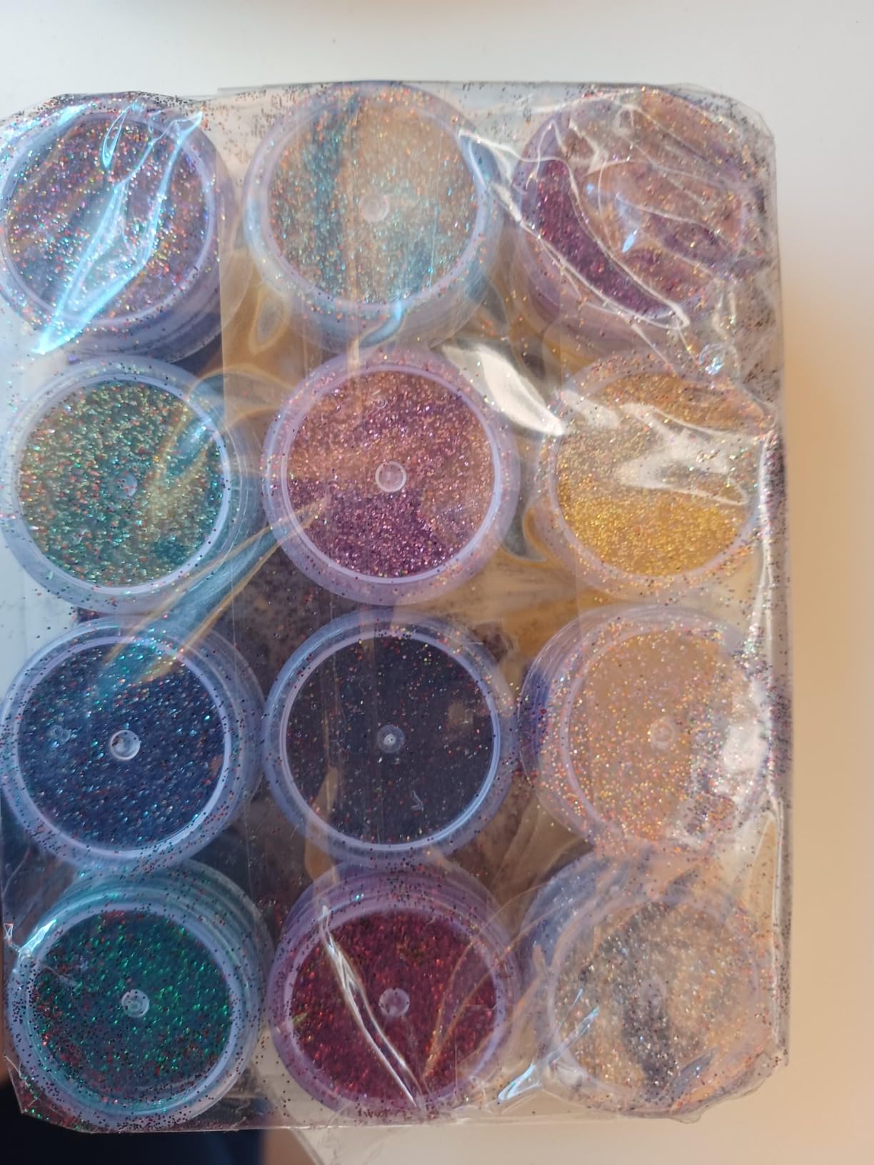 Jhintemetic® 12 Colors Glitter Set, Fine Glitter for Resin, Arts and ...