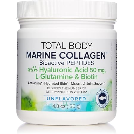 Amazon.com: Natural Factors Unflavoured Total Body Collagen Powder, 500 ...