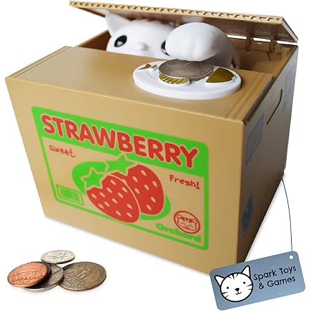 Amazon.com: Stealing Piggy Bank, Automatic Stole Coin Piggy Bank Money ...