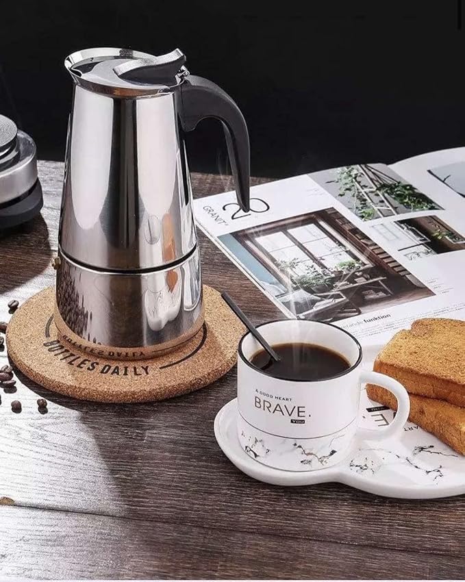 Amazon.com: Luna Espresso Luna Induction 4 Cup Espresso Coffee Maker ...